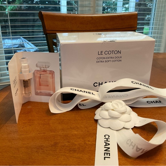 CHANEL | Other | Chanel Mademoiselle Camilla Ribbon And Le Coton Box ...